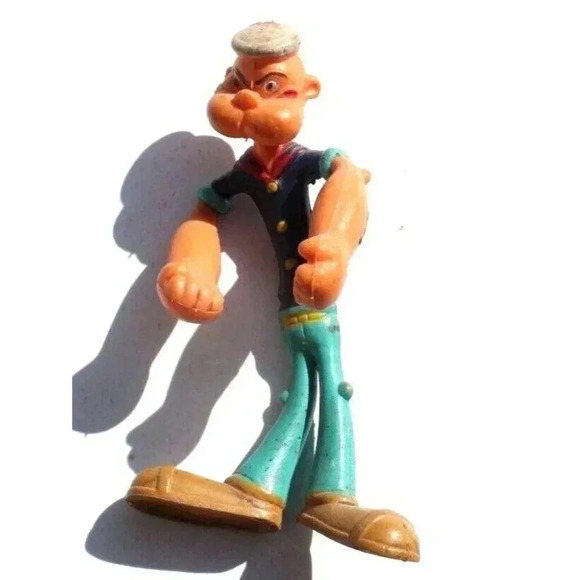 Rosie Popeye | Toys | Vintage Rubber Twisting Twist Popeye The Sailor ...